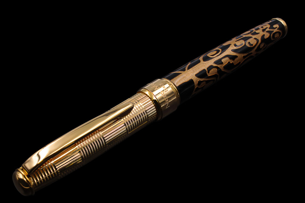Tree of Life Fountain Pen (Green/Vermeil) – Grifos Pens of Italy